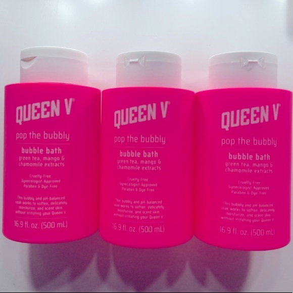 Queen V | Bath & Body | 3 Queen V Pop The Bubbly Bubble Baths | Poshmark